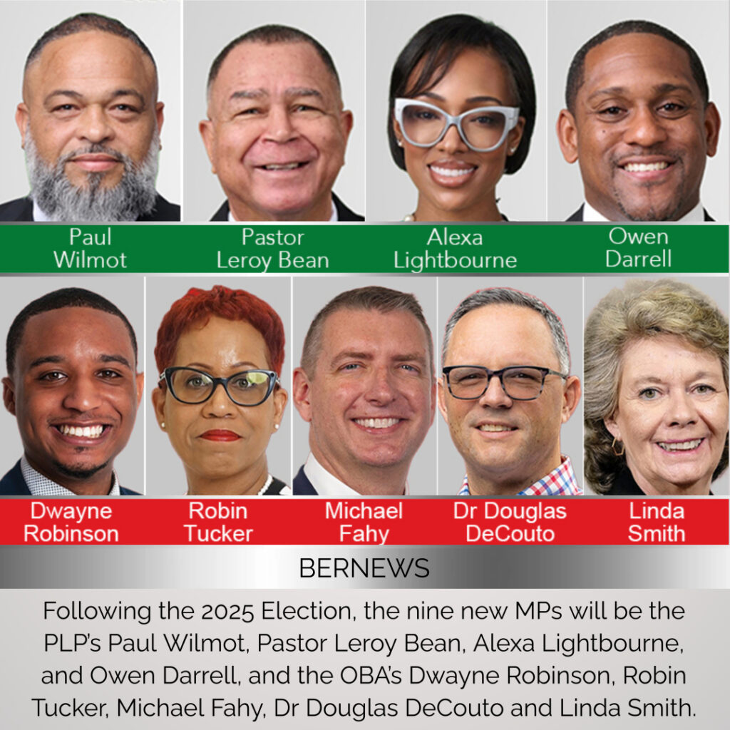 2025 General Election Results - BermudaElection.com