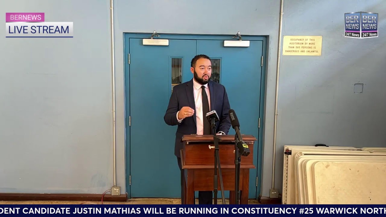 2025 | C25 Independent Candidate Justin Mathias Press Conference, Jan ...